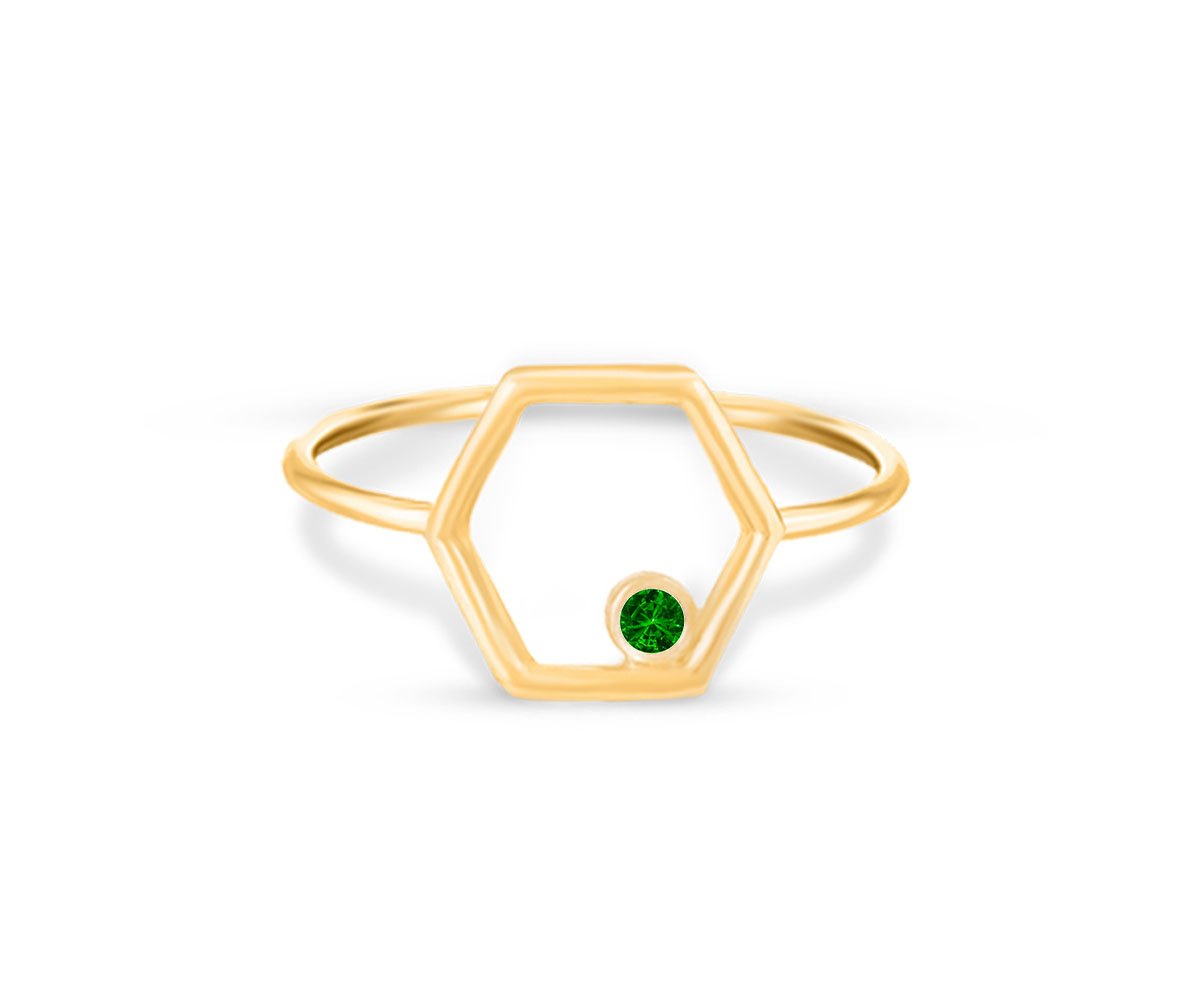 Hexagone Ring